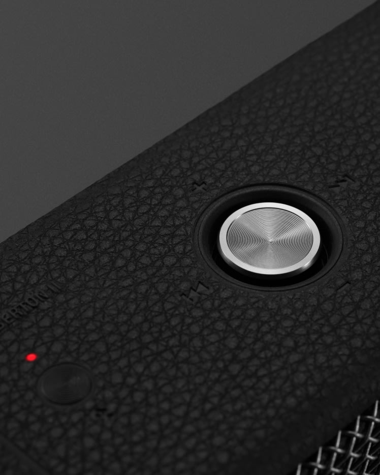 Emberton II Black and Steel - Portable speaker | Marshall.com