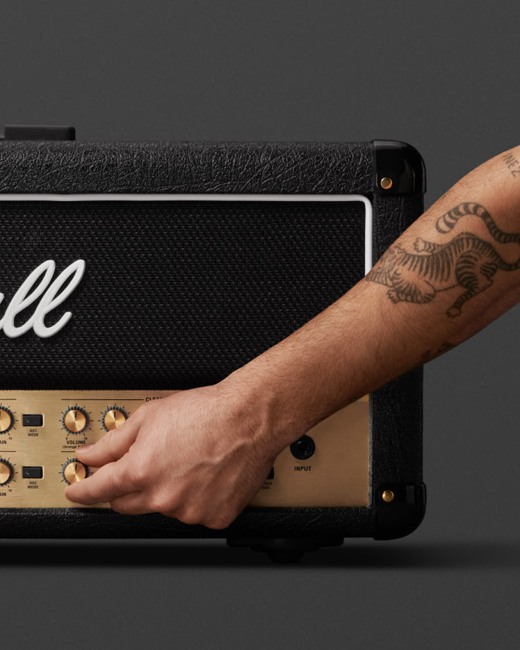 JVM410 Head 100W Amp head for that classic rock sound | Marshall.com