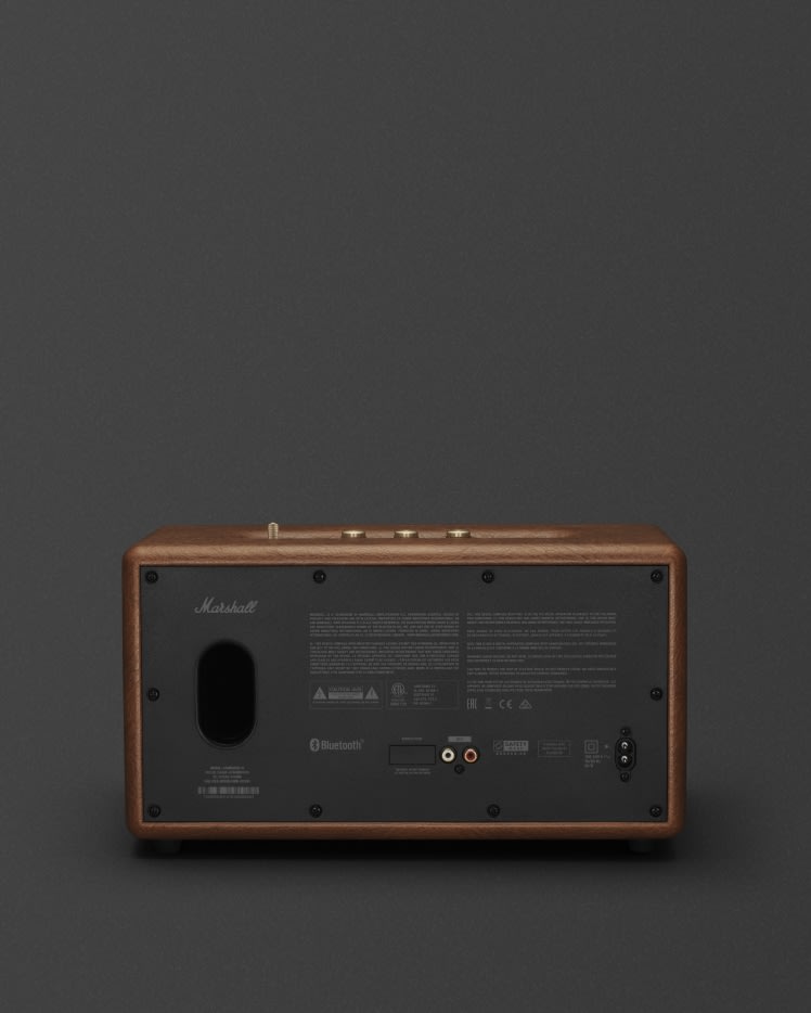 Stanmore III Brown-Enceinte Bluetooth domestique | Marshall.com