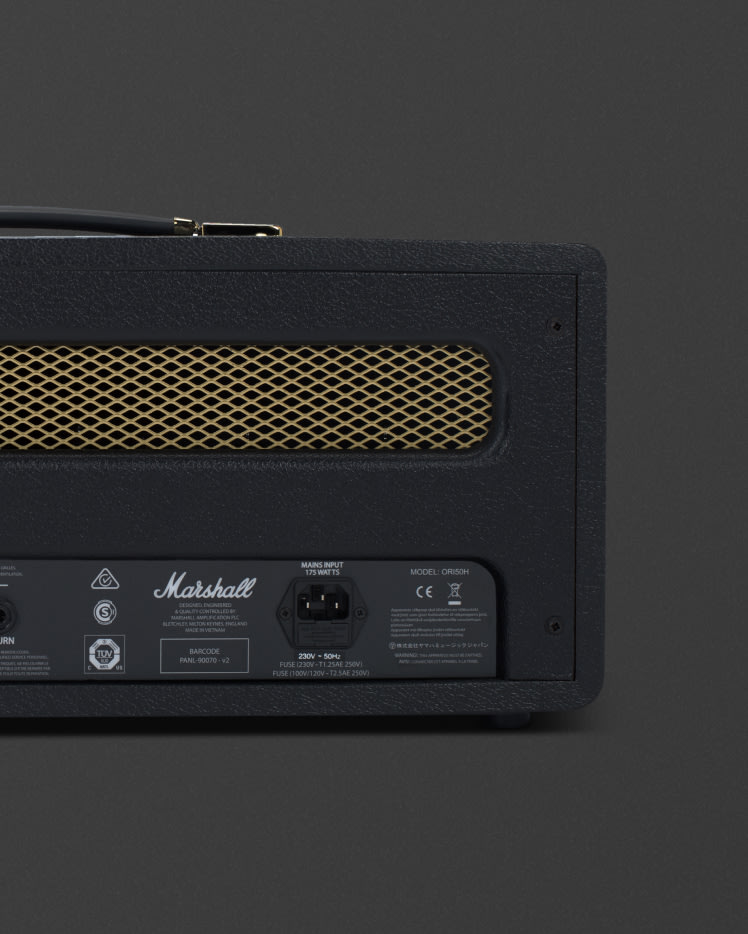 Origin50 Amp head for playing at home or on stage | Marshall.com