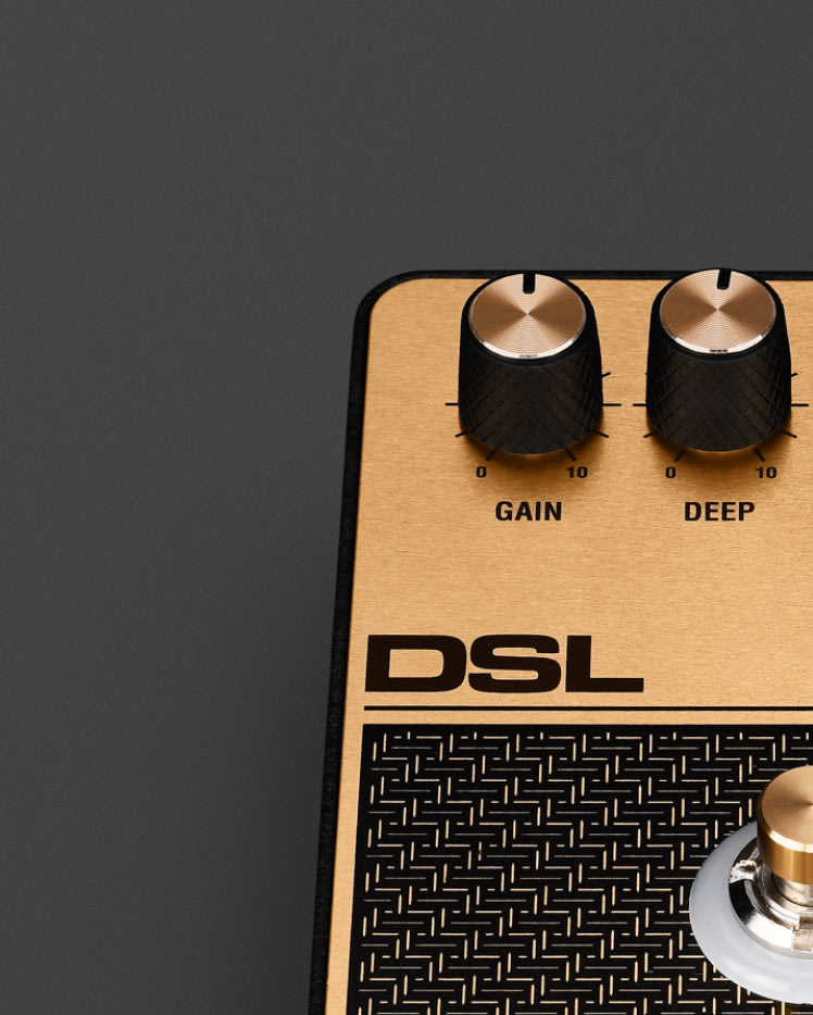 DSL Overdrive Pedal - Guitar pedals | Marshall.com