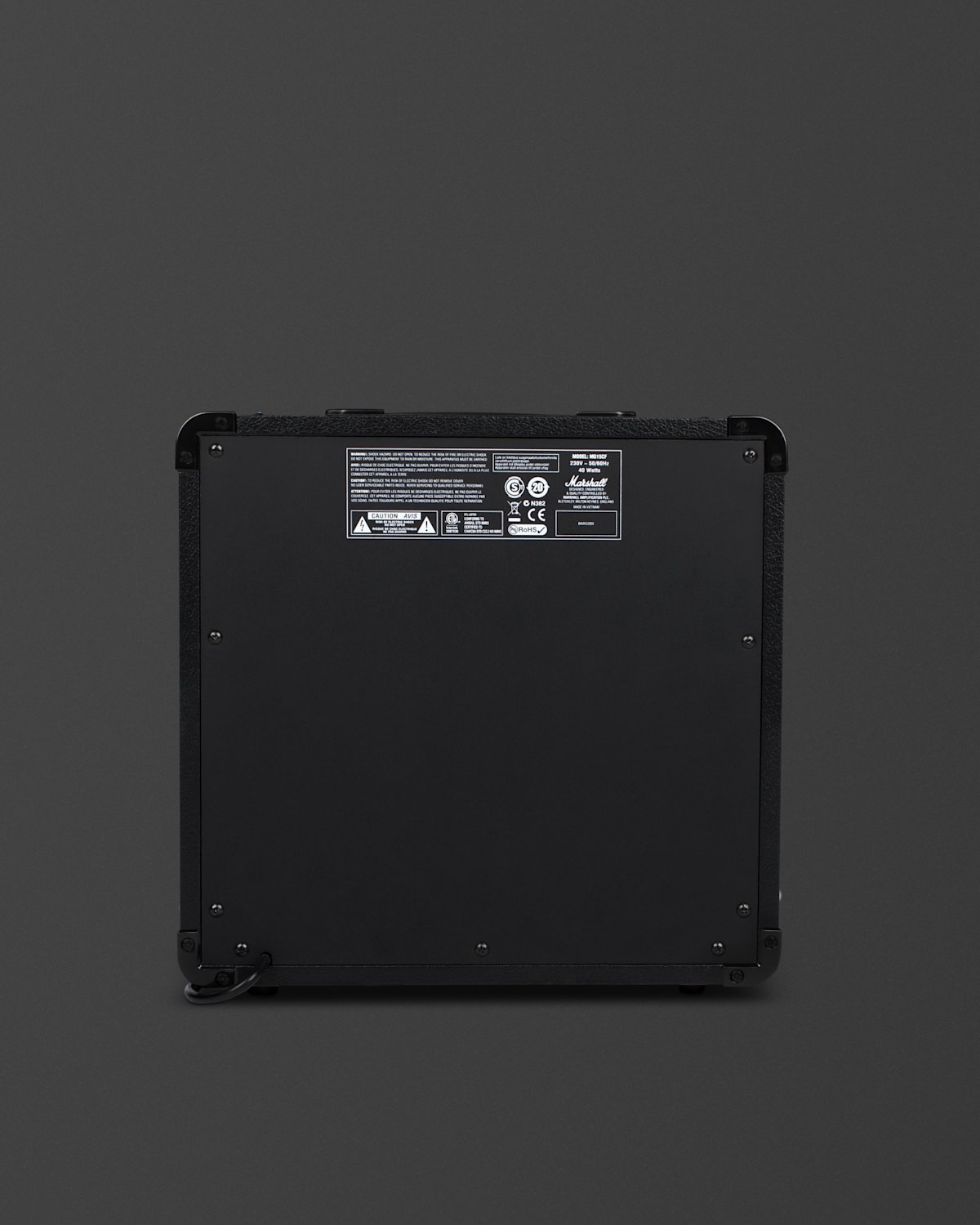 Support for MG15GFX Combo - Device layout | Marshall.com