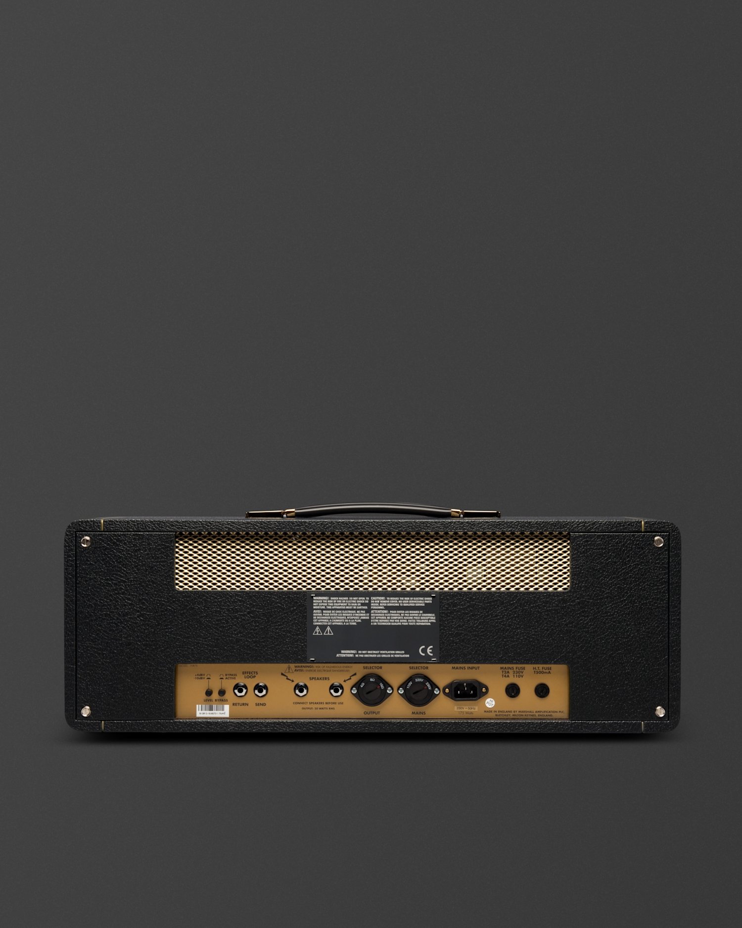 Support for 1987X Vintage Reissue Head - Device layout | Marshall.com