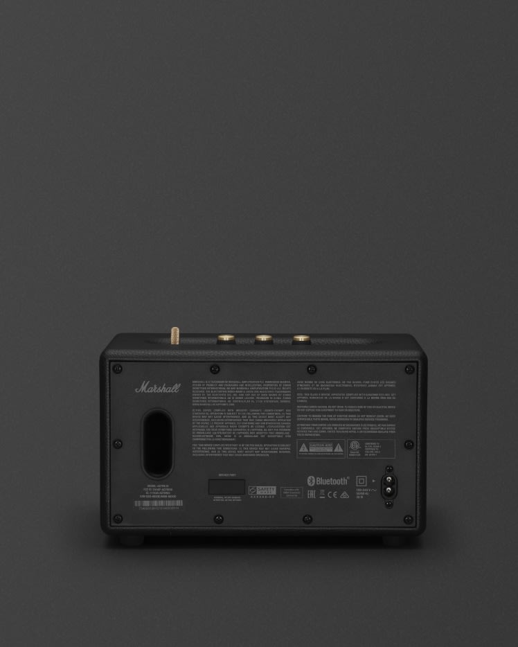 Acton III Black - Bluetooth home speaker | Marshall.com