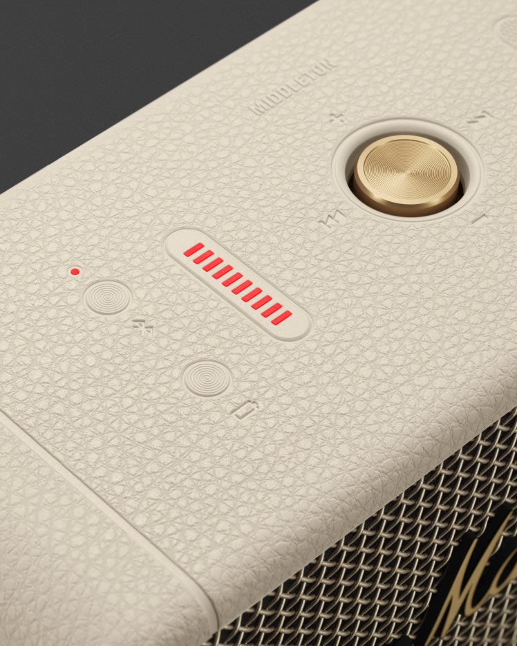 Middleton Cream - Portable speaker | Marshall.com