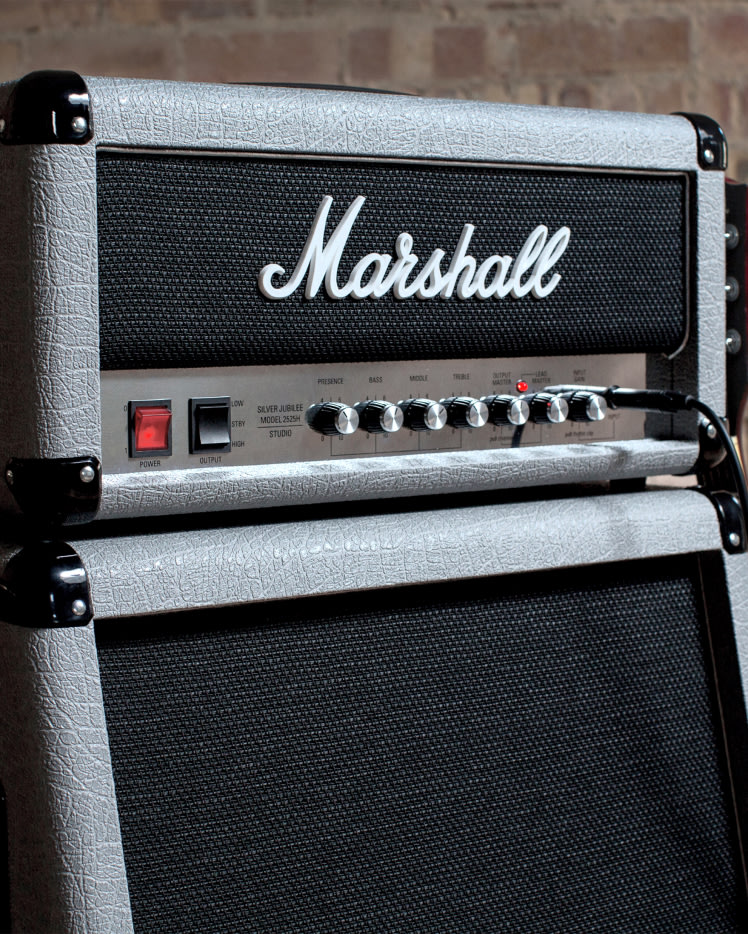 Studio Jubilee amp head delivering cleans, crunch and distortion ...