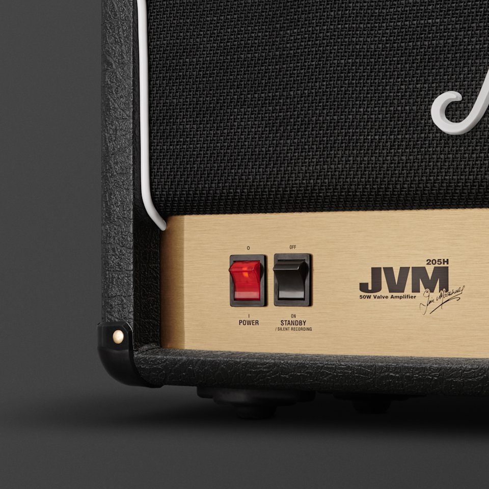 JVM205 Head 多様性豊かでペダルに最適な50wアンプヘッド | Marshall.com