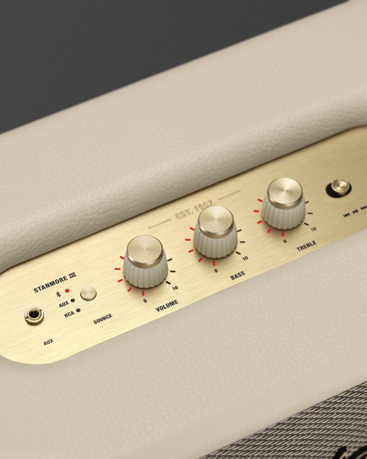 Stanmore III Cream - Bluetooth home speaker | Marshall.com