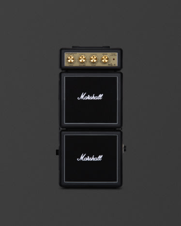 MS4 Micro Stack Black - Portable amplifier | Marshall.com