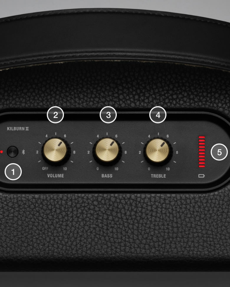 Support for Kilburn II - Device layout | Marshall.com