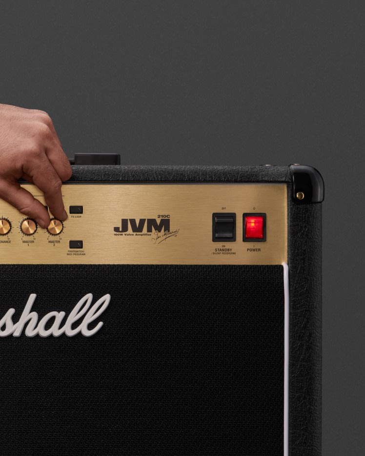 JVM210 Combo 100W Powerful combo amp with reverb controls | Marshall.com