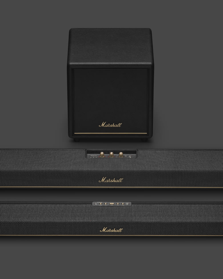 Soporte para Heston 60 - Conexión de un subwoofer externo | Marshall.com