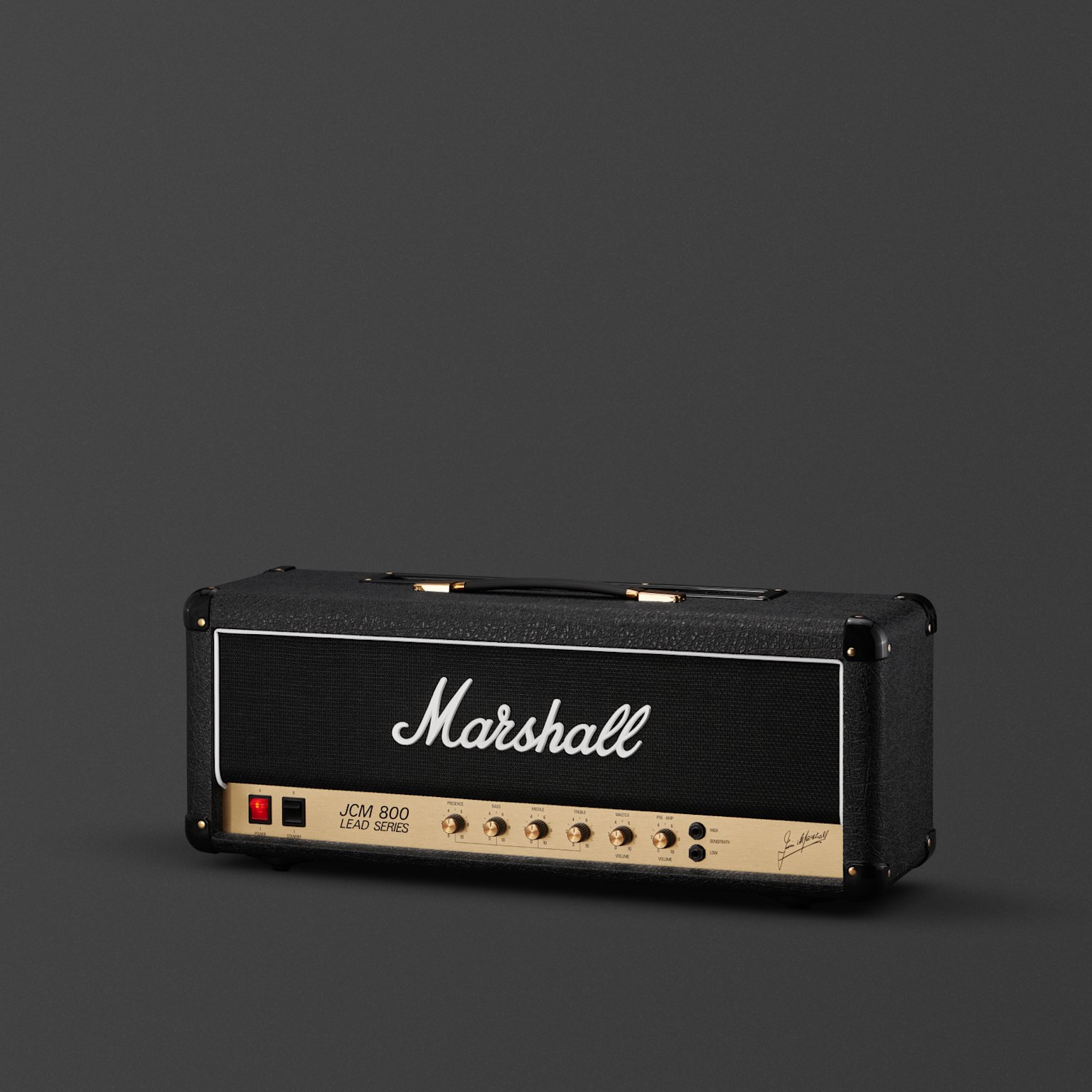 JCM800 2203 Vintage Reissue Head Powerful 100W master volume amp head ...
