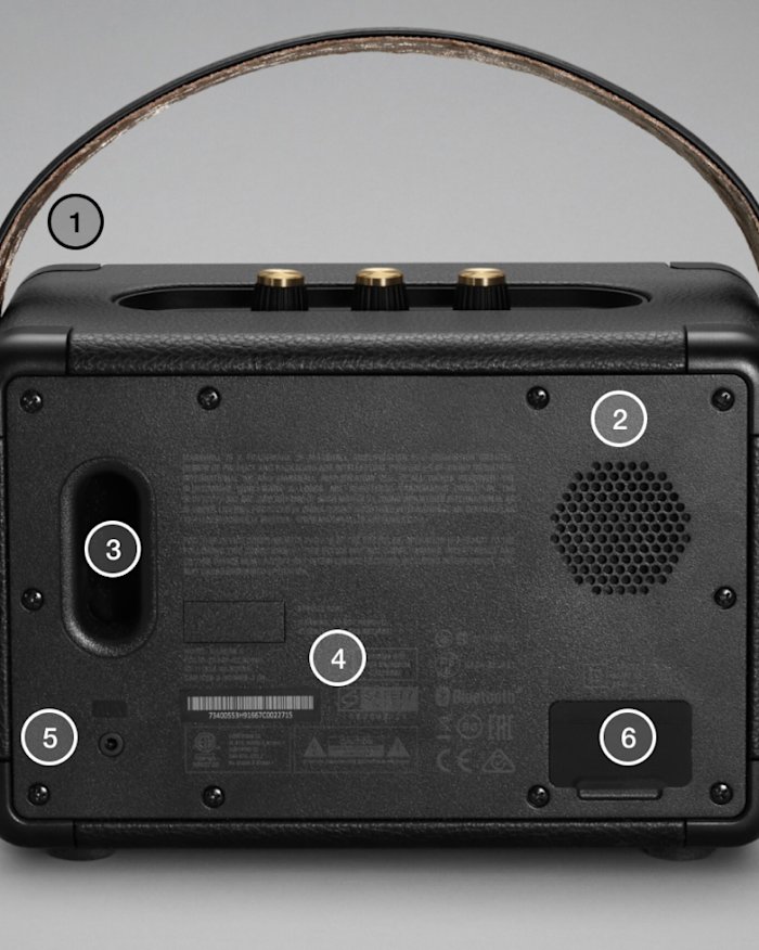 Support for Kilburn II - Device layout | Marshall.com