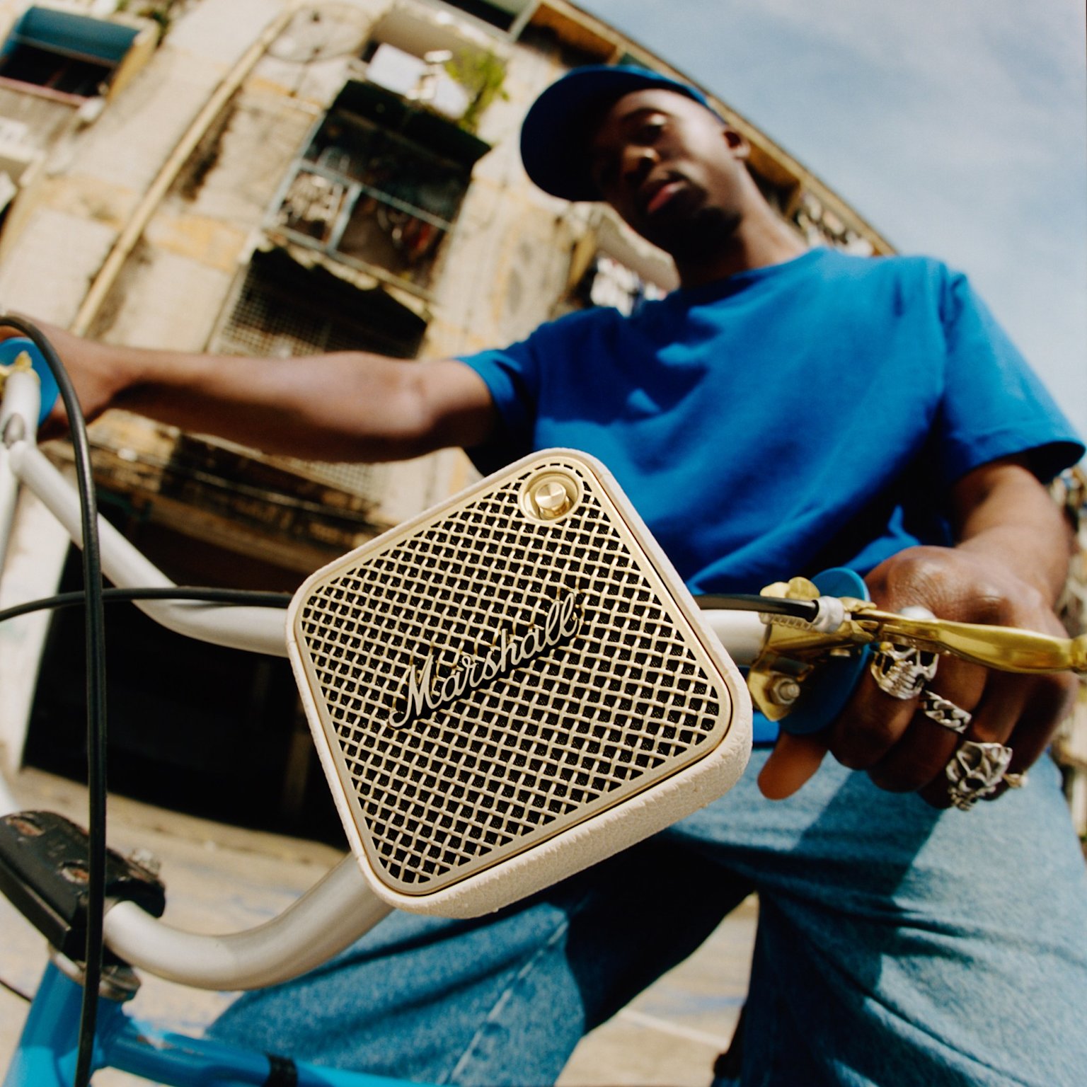 Willen II Black and Brass - Portable speaker | Marshall.com