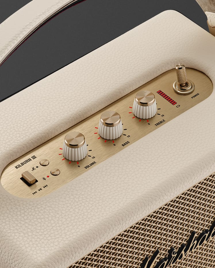 Portable Bluetooth speaker with 50+ hours of playtime | Marshall.com