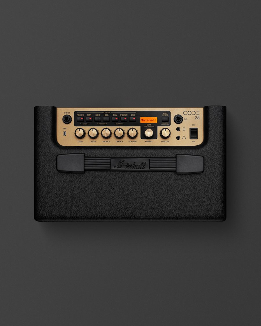 Support for CODE25 Combo - Device layout | Marshall.com