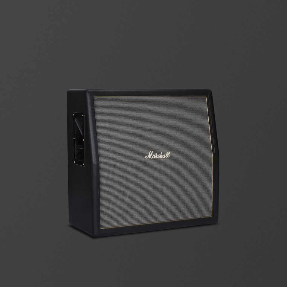 Marshall Origin412A クラシックなヴィンテージスタイルの4x12スラント型キャビネット | Marshall.com