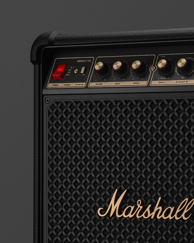 Bromley 750 party speaker with 40+ hours playtime | Marshall.com