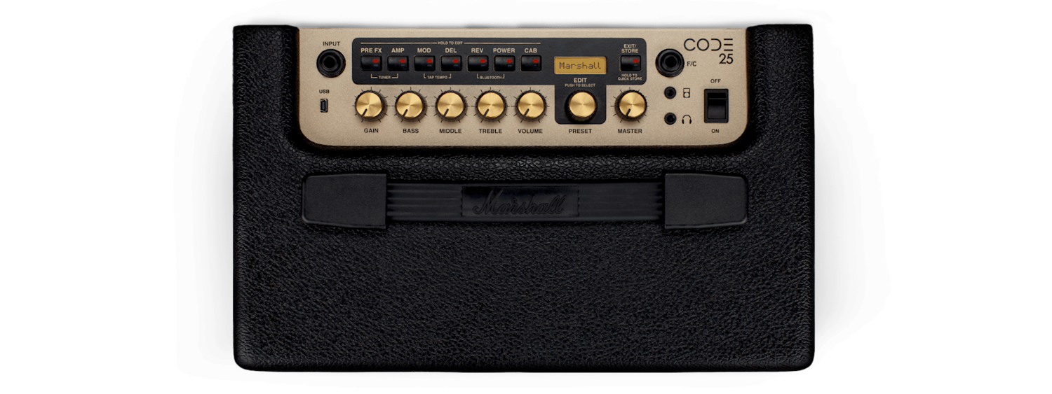 CODE25 Combo digital amp controlled with Bluetooth | Marshall.com
