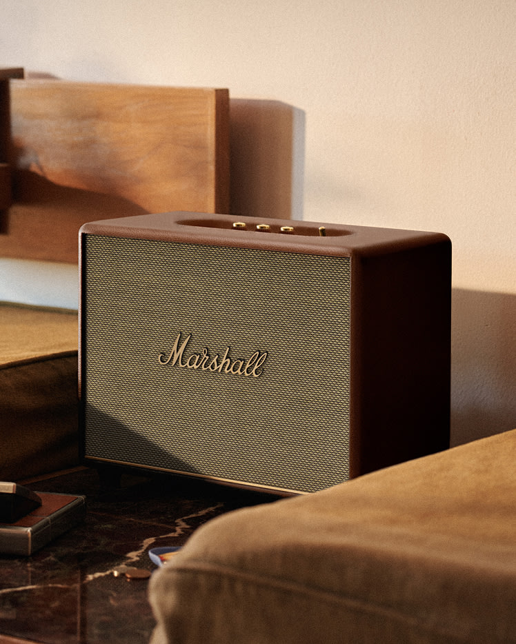 Woburn III Bluetooth speaker powerful sound & classic design | Marshall.com