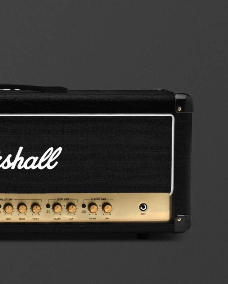 DSL100 Amp head with the ability to play anywhere | Marshall.com