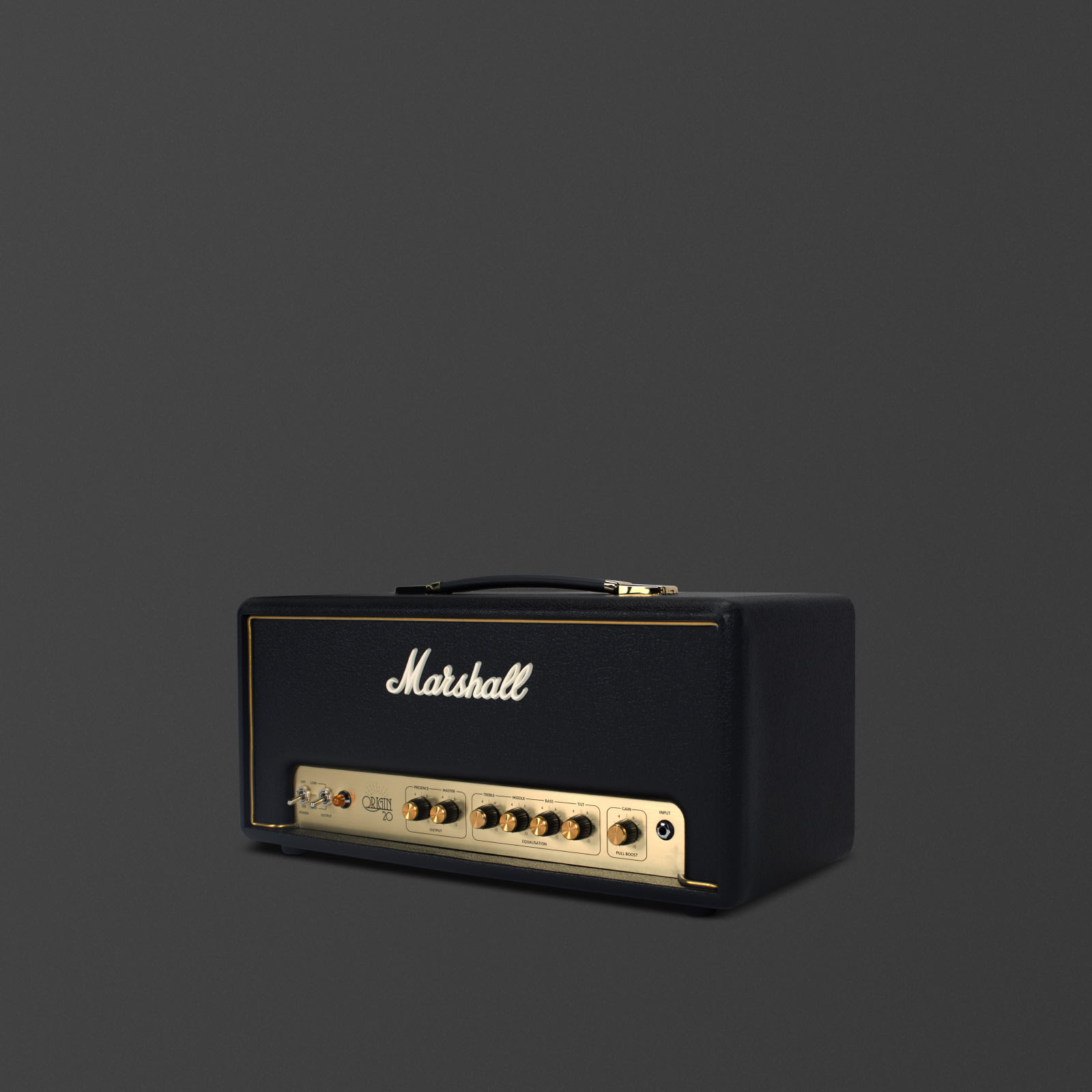 Origin20H 20W Amp head with power reduction switch | Marshall.com