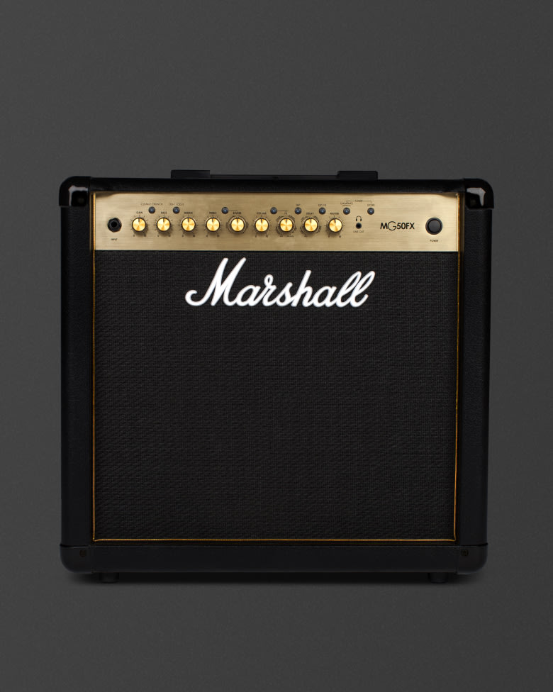 MG50GFX Combo amp with LED damping and huge sound | Marshall.com