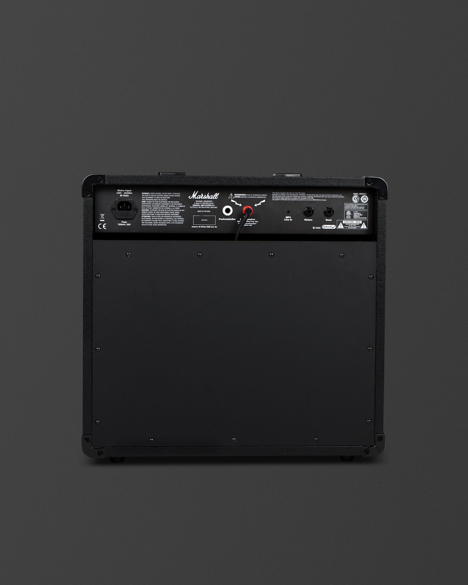 Support for MG50GFX Combo - Device layout | Marshall.com