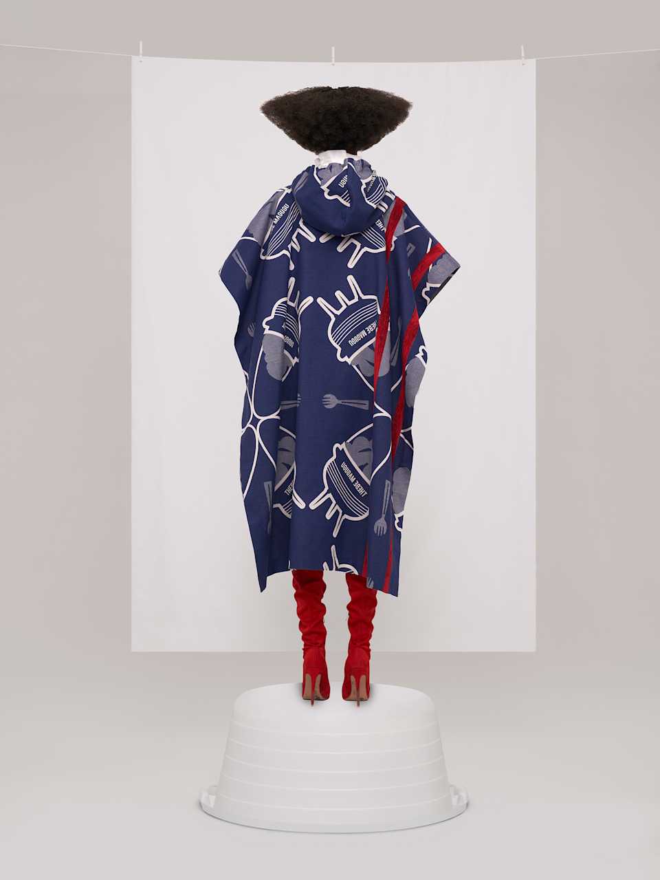 Basotho Poncho (Unisex) — THEBE MAGUGU