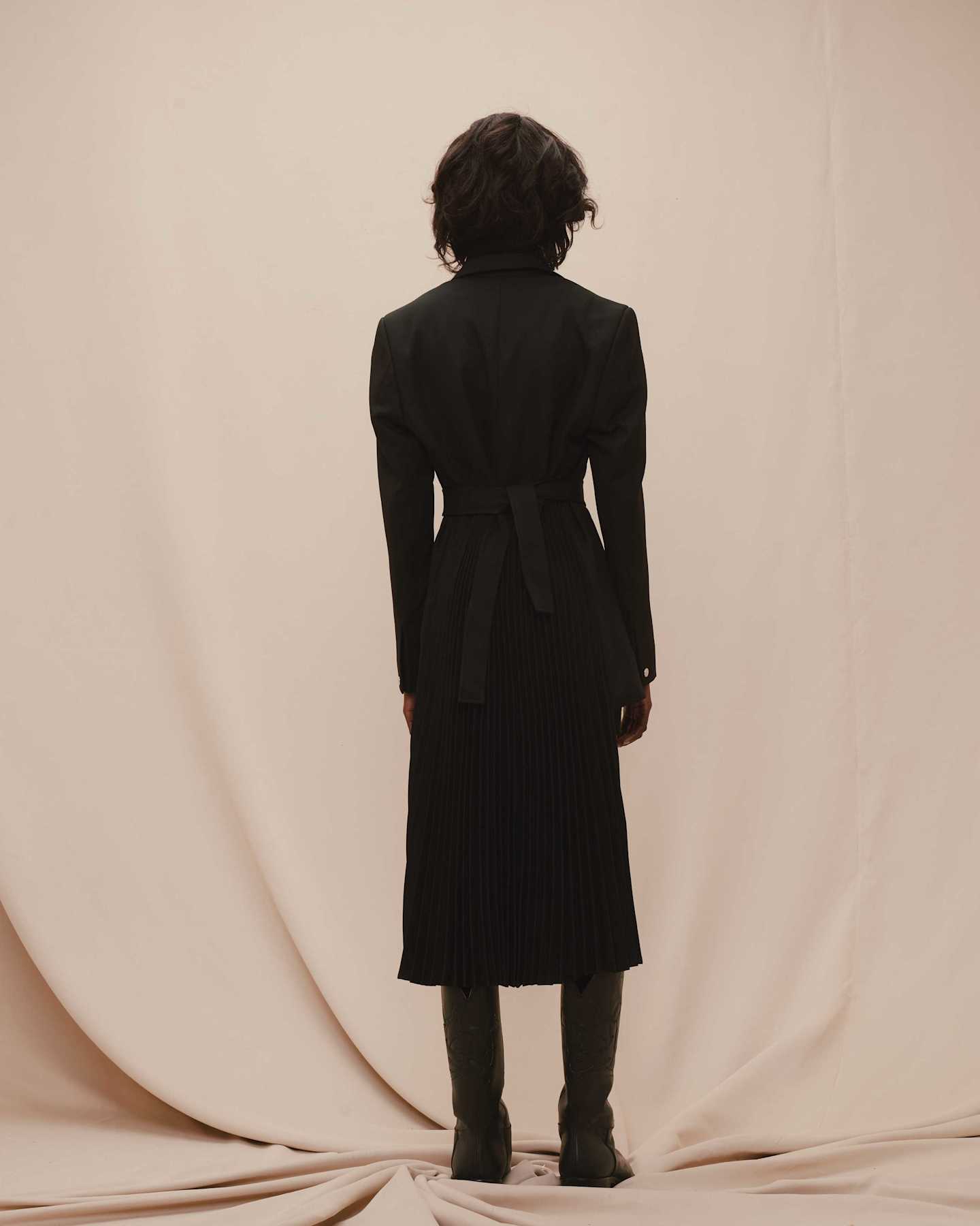 Pleat-Back Jacket — THEBE MAGUGU