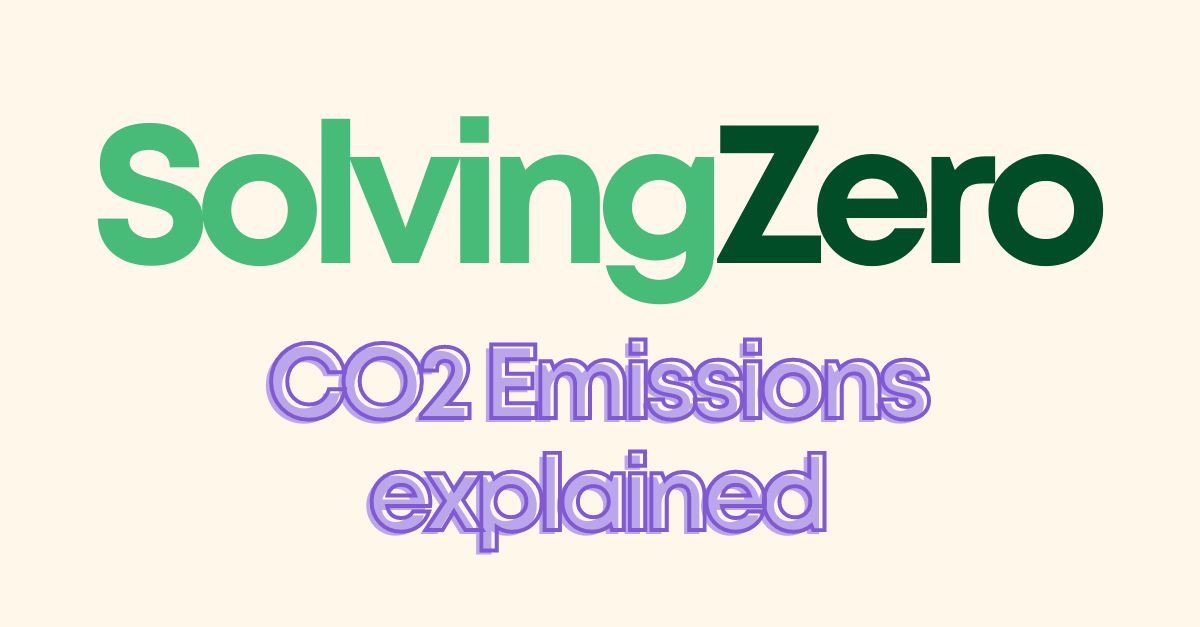 How SolvingZero calculates CO2 emissions