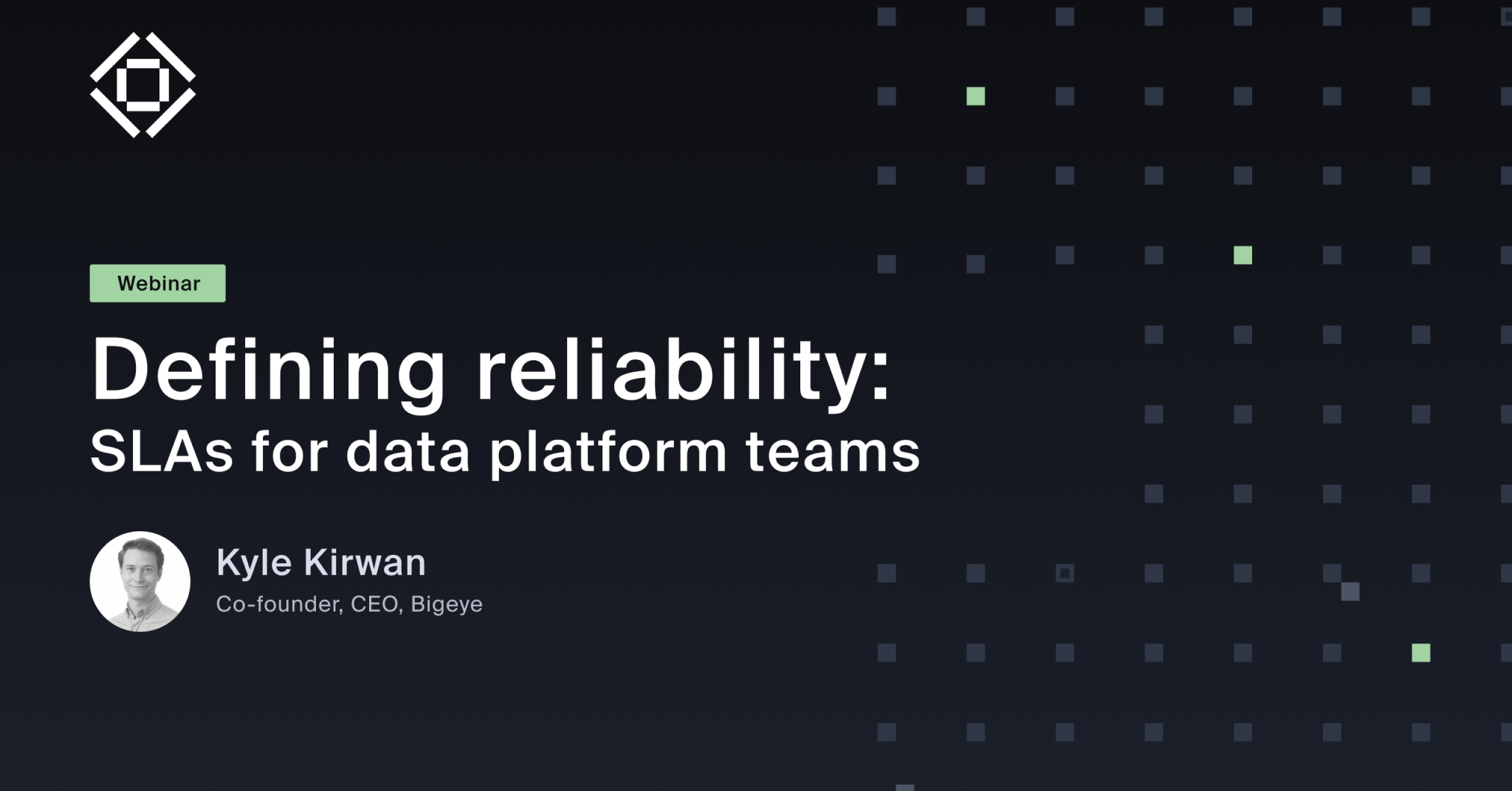 Defining reliability: SLAs for data platform teams — Bigeye