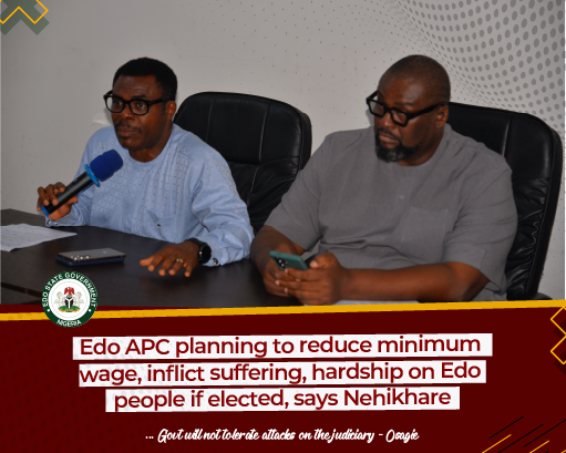 Edo APC planning to reduce minimum wage, inflict suffering, hardship on ...