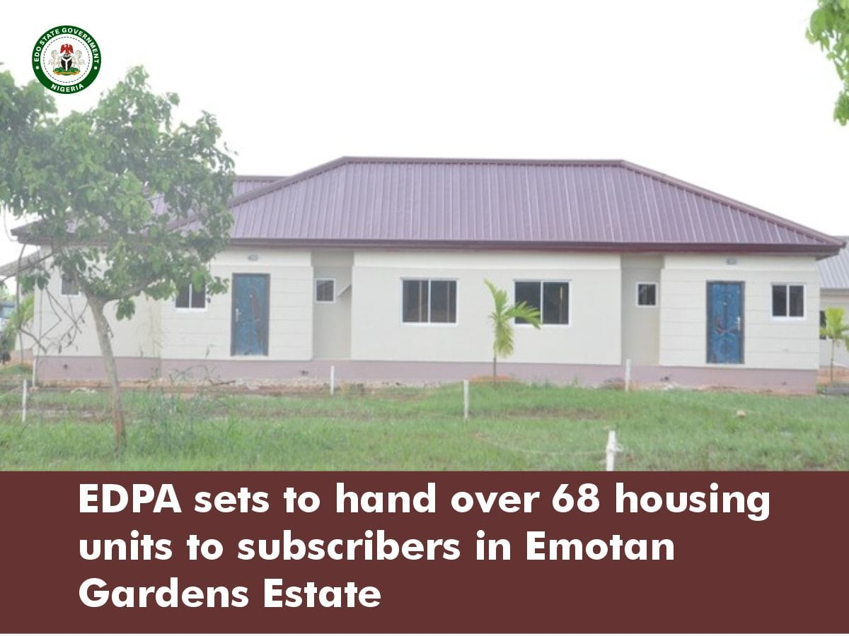 EDPA sets to hand over 68 housing units to subscribers in Emotan ...