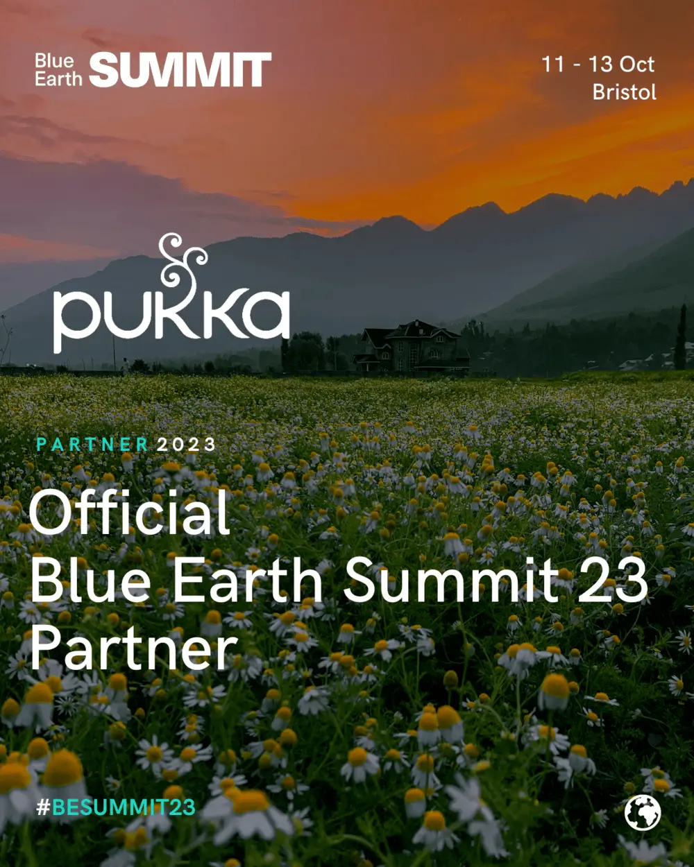 We are sponsoring Blue Earth Summit 2023 | Pukka Herbs UK