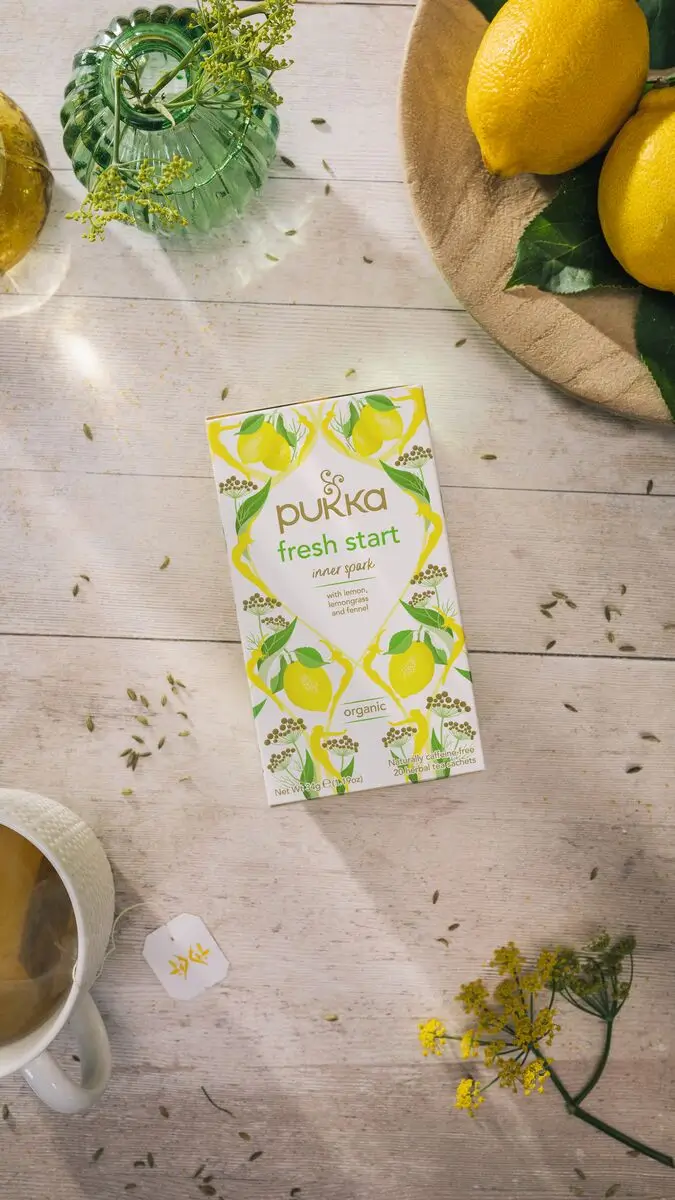 Buy Fresh Start Organic Herbal Tea | Pukka Herbs UK