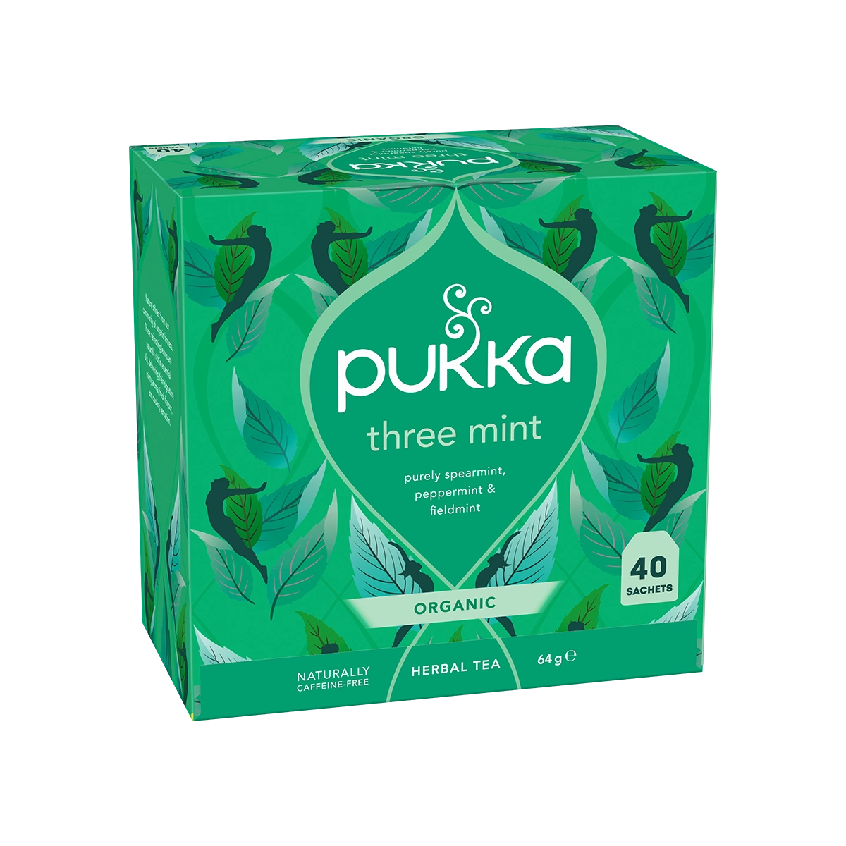 Pukka Three Mint Herbal Tea: Refreshing Blend for Post-Meal Relaxation