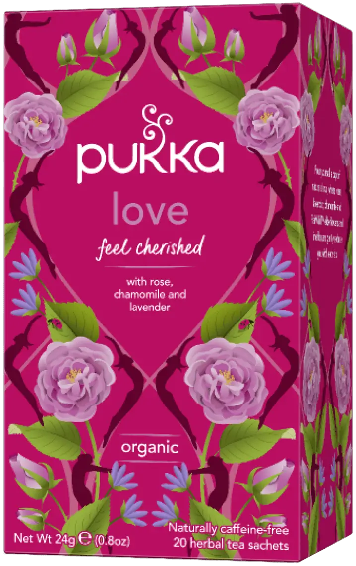 Buy Love Organic Herbal Tea | Pukka Herbs UK
