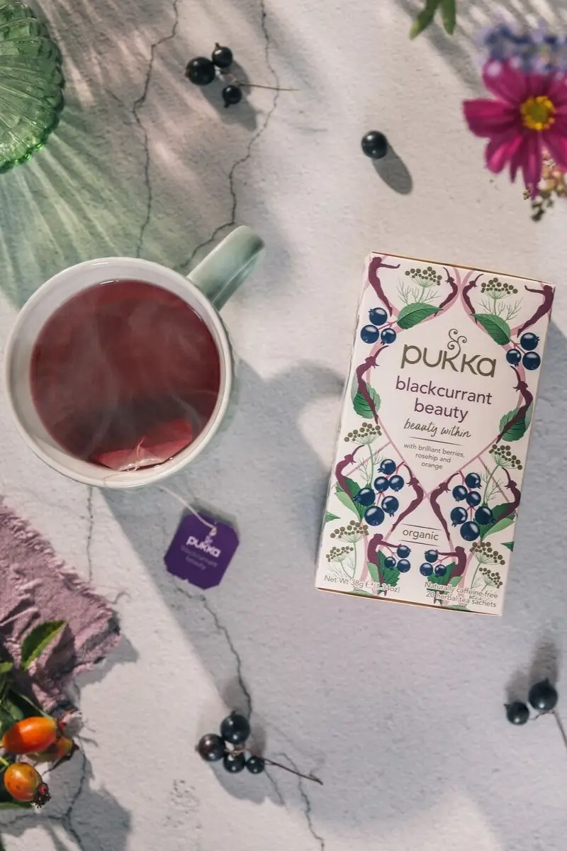 Buy Blackcurrant Beauty Organic Herbal Tea | Pukka Herbs UK