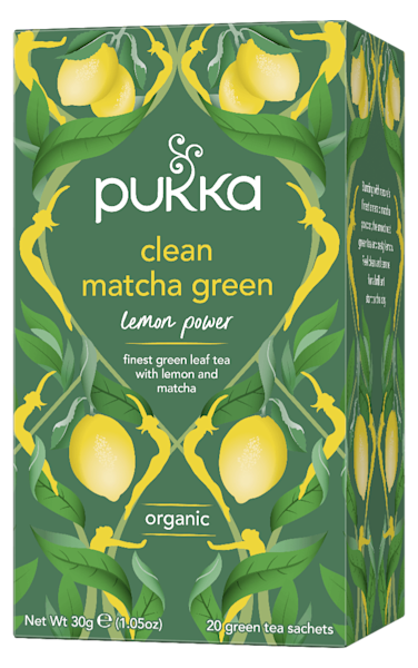 Buy Clean Matcha Green Organic Herbal Tea | Pukka Herbs UK