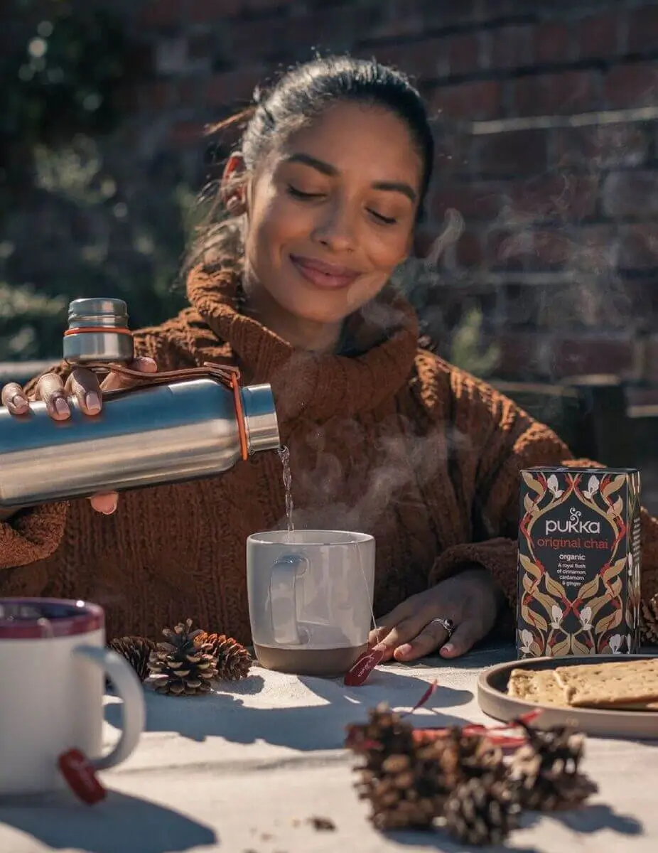 Pukka Spiced Vanilla Chai Herbal Tea: Indulge in Comfort & Happiness