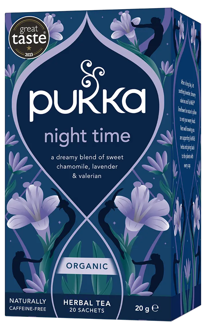 Pukka Night Time Berry Herbal Tea: Tranquil Blend of Chamomile ...