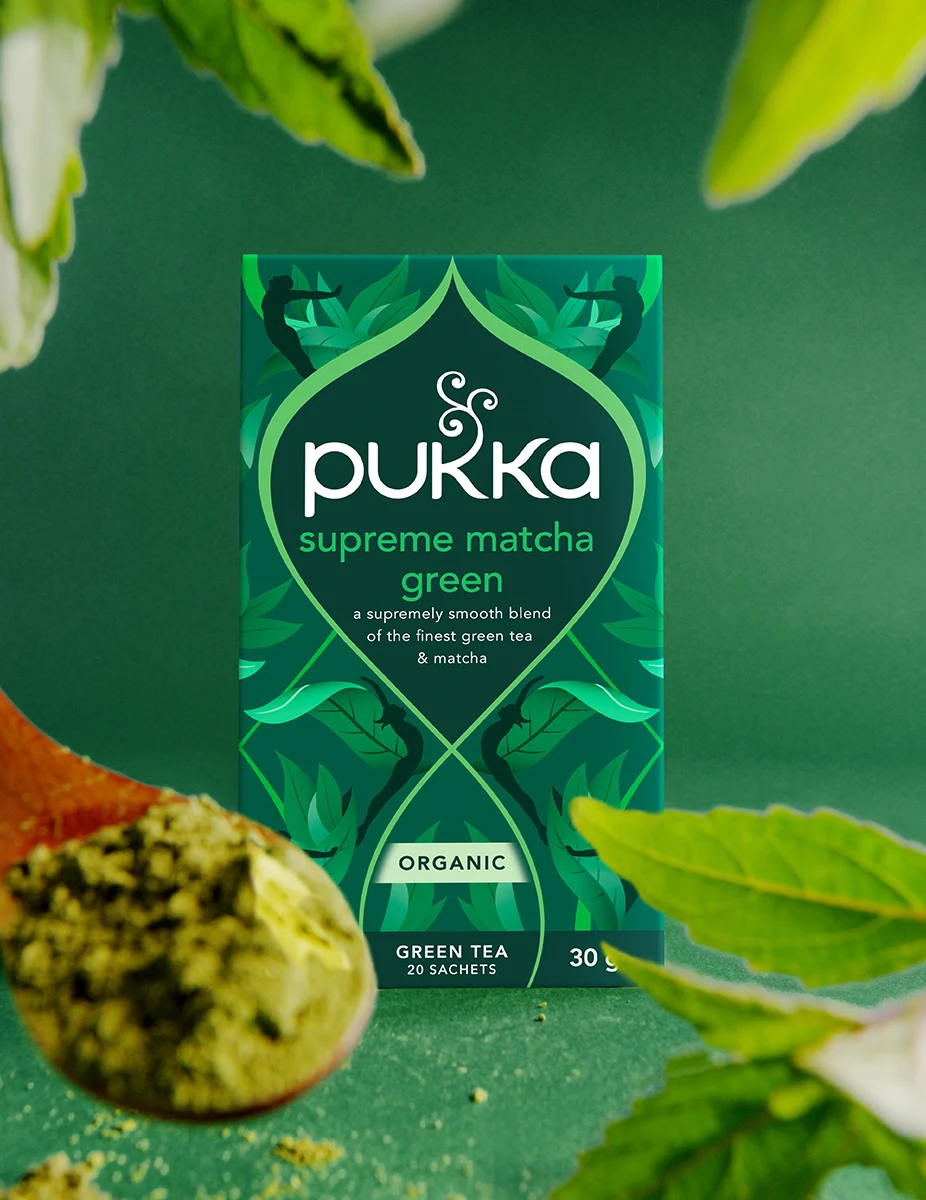Pukka Supreme Matcha Herbal Green Tea: Elevate Your Senses with Vitality