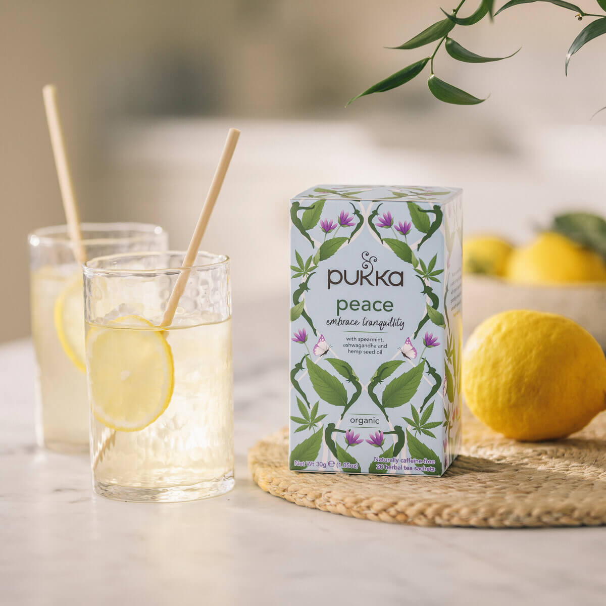 Find Peace | Peace Tea Lemonade Recipe | Pukka Herbs UK