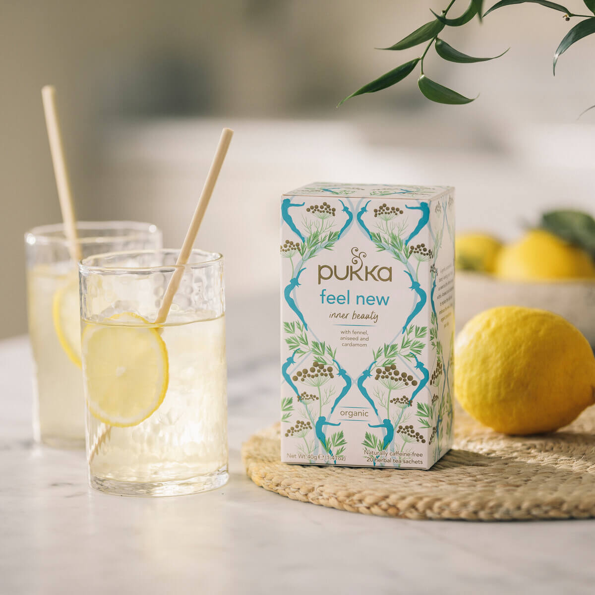 Feel New Lemonade | Turmeric Lemonade Recipe | Pukka Herbs UK