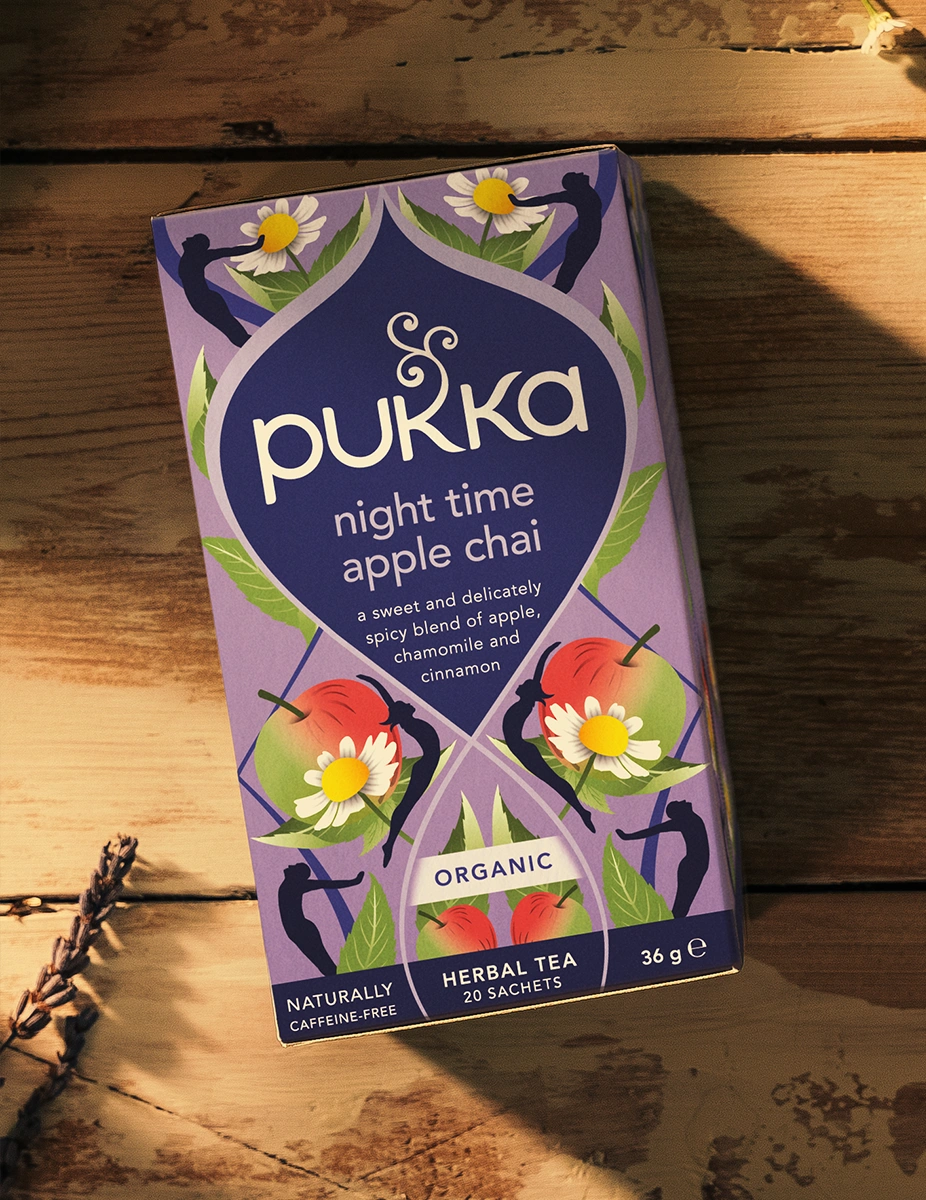 Pukka Night Time Apple Chai: Organic Herbal Blend