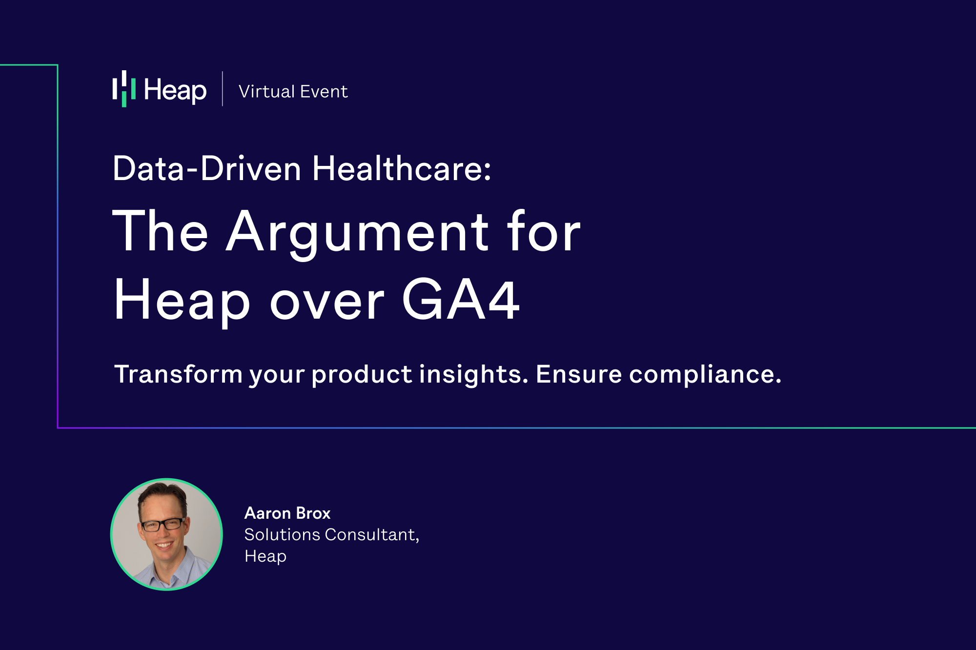 Data-Driven Healthcare : The Argument for Heap over GA4 | Heap