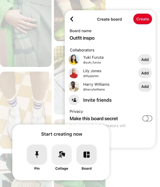 Pinterest Create