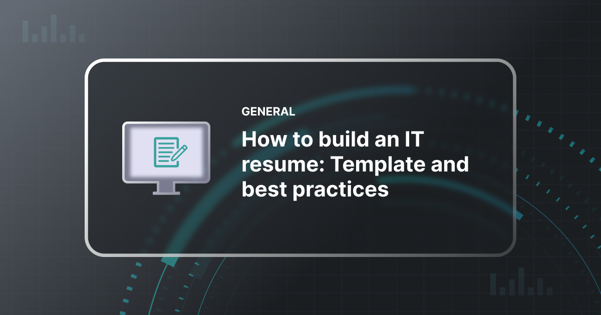 How to build an IT resume | SmartDeploy